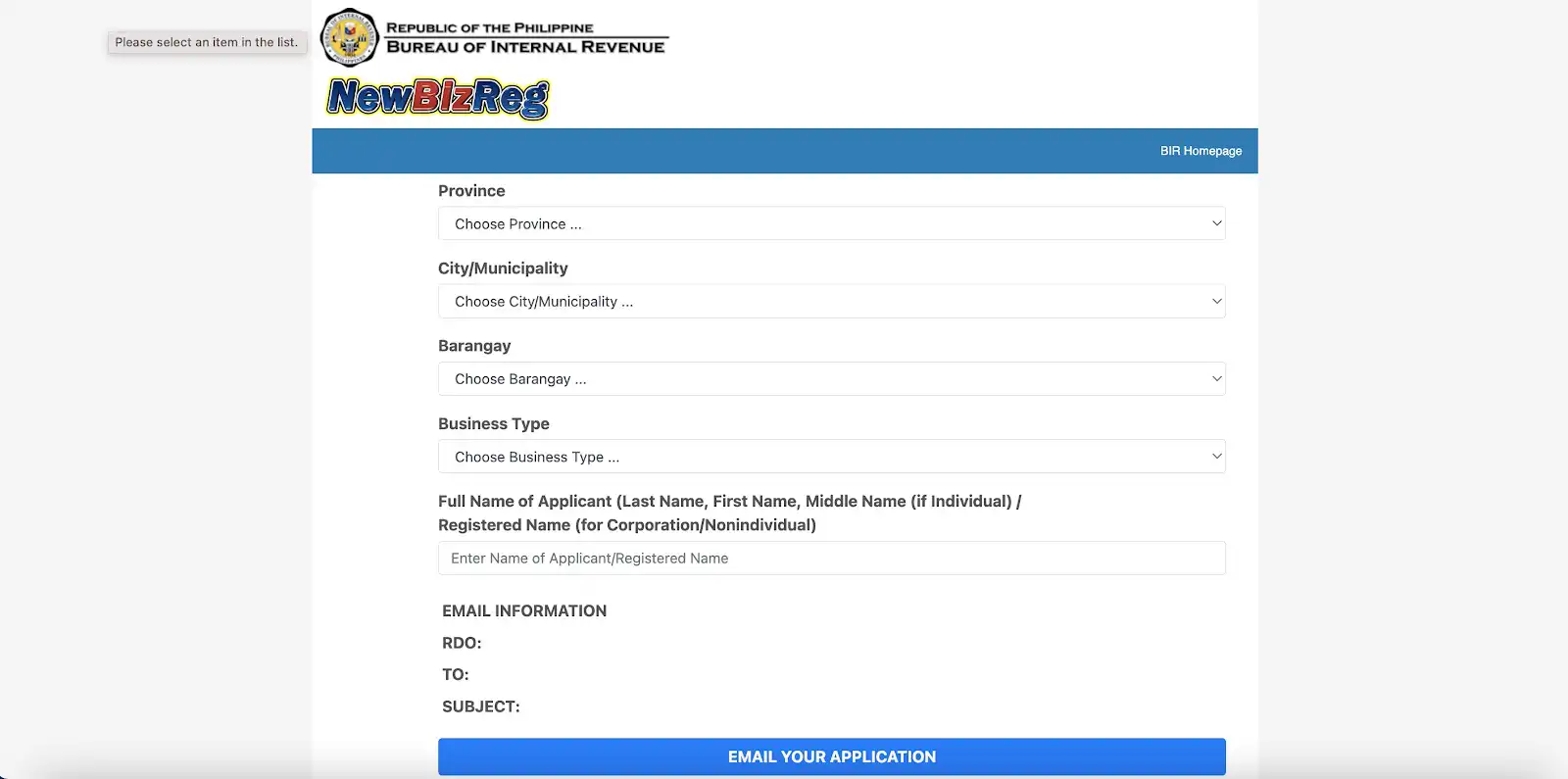 BIR Registration: An Online and In-Person Guide to New Business Registration with BIR